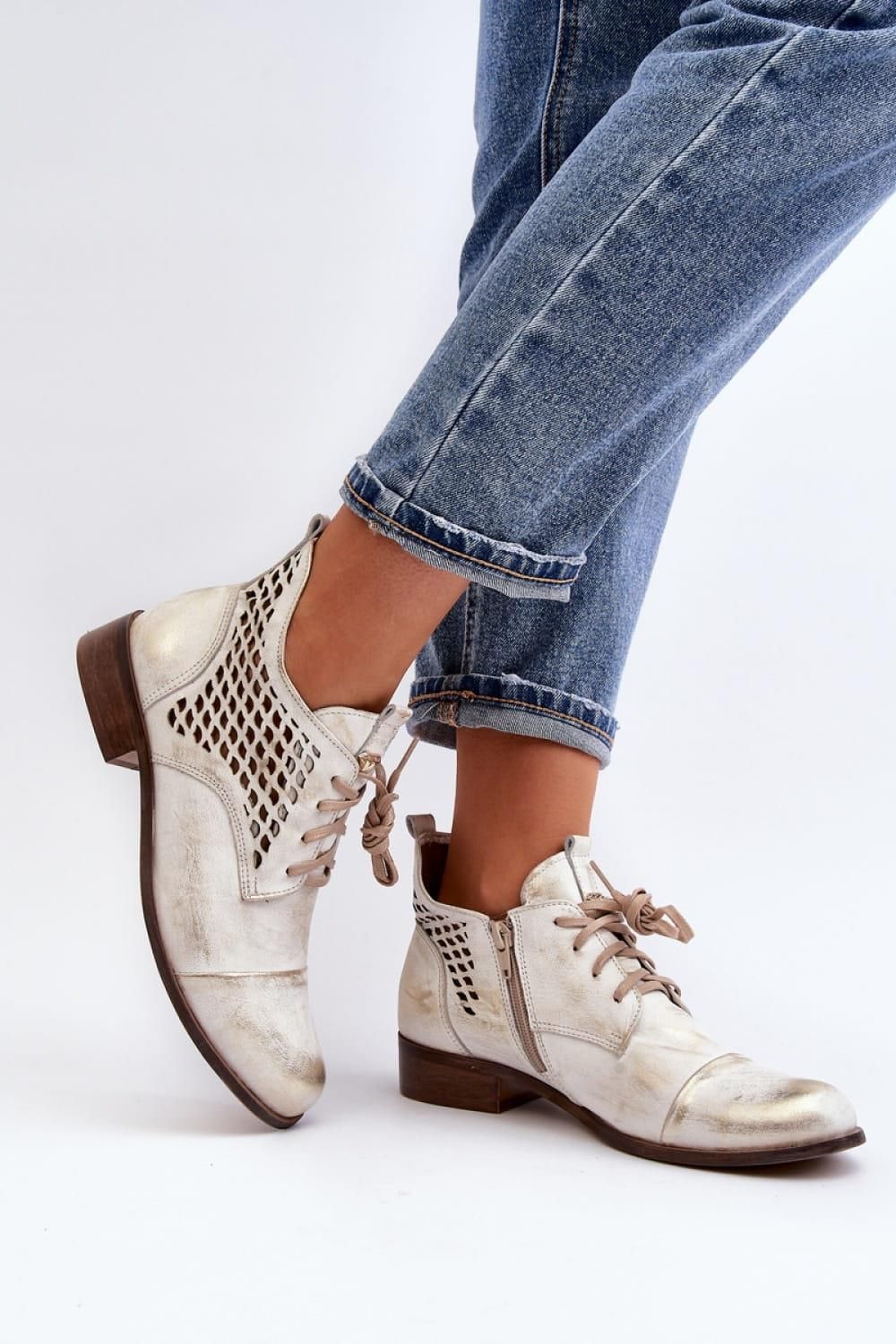 Step In Style Botki Model Zazoo 2878/004 Silver - Ceny i opinie - Ceneo.pl