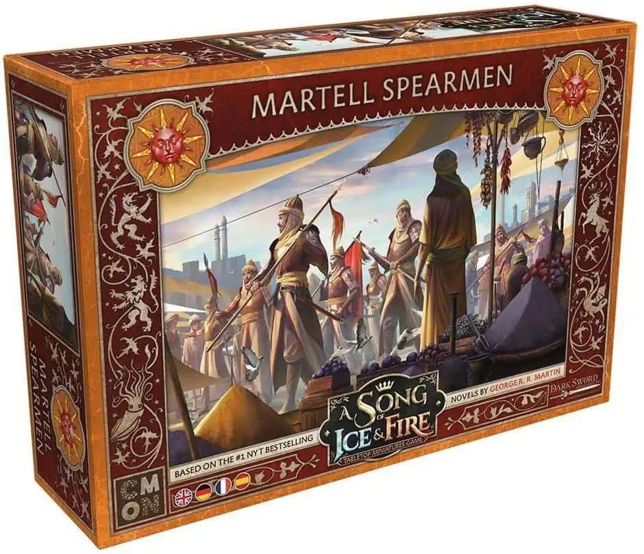 Warfactory A Song of Ice & Fire Martell Spearmen/Włócznicy Martelli - Ceny i opinie - Ceneo.pl