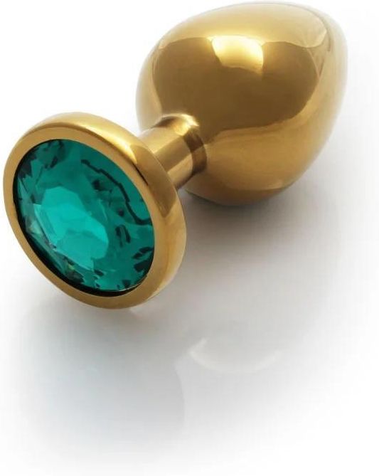 Ouch! Round Gem Butt Plug Medium 36-Ou803Gld - Ceneo.pl