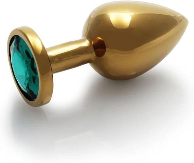 Ouch! Round Gem Butt Plug Medium 36-Ou803Gld - Ceneo.pl