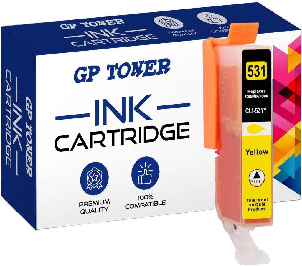 Gp Toner Tusz Zamiennik Do Canon Pixma Ts8750 Ts8751 531Xl Żółty ...