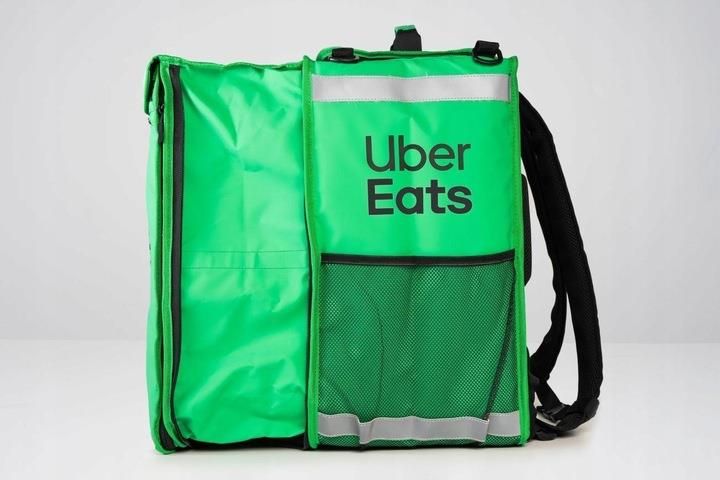 PLECAK TERMICZNY UBER EATS TORBA NA DOSTAWY JEDZENIA STUART BOLT WOLT ...