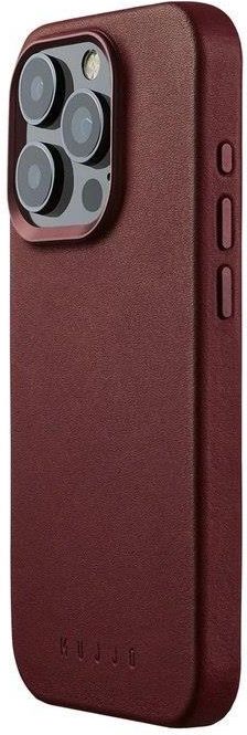 Mujjo Full Leather Case - Etui Skórzane Do Iphone 15 Pro Kompatybilne Z Magsafe Burgundy - Etui ...
