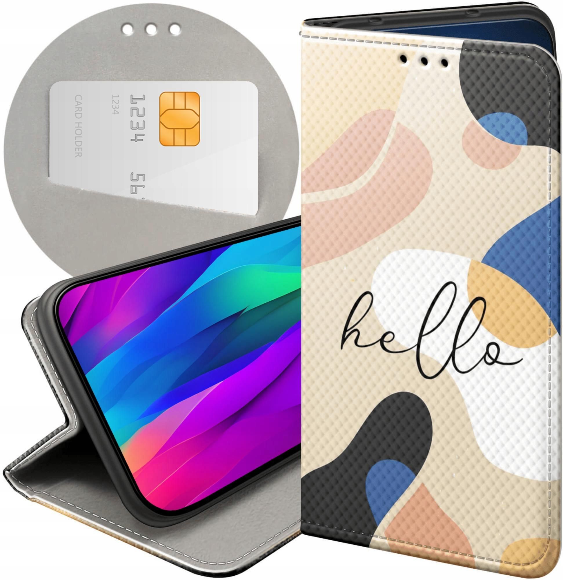 Hello Case Etui Z Klapką Do Xiaomi 14 Abstrakcja Kształty Futerał Case ...