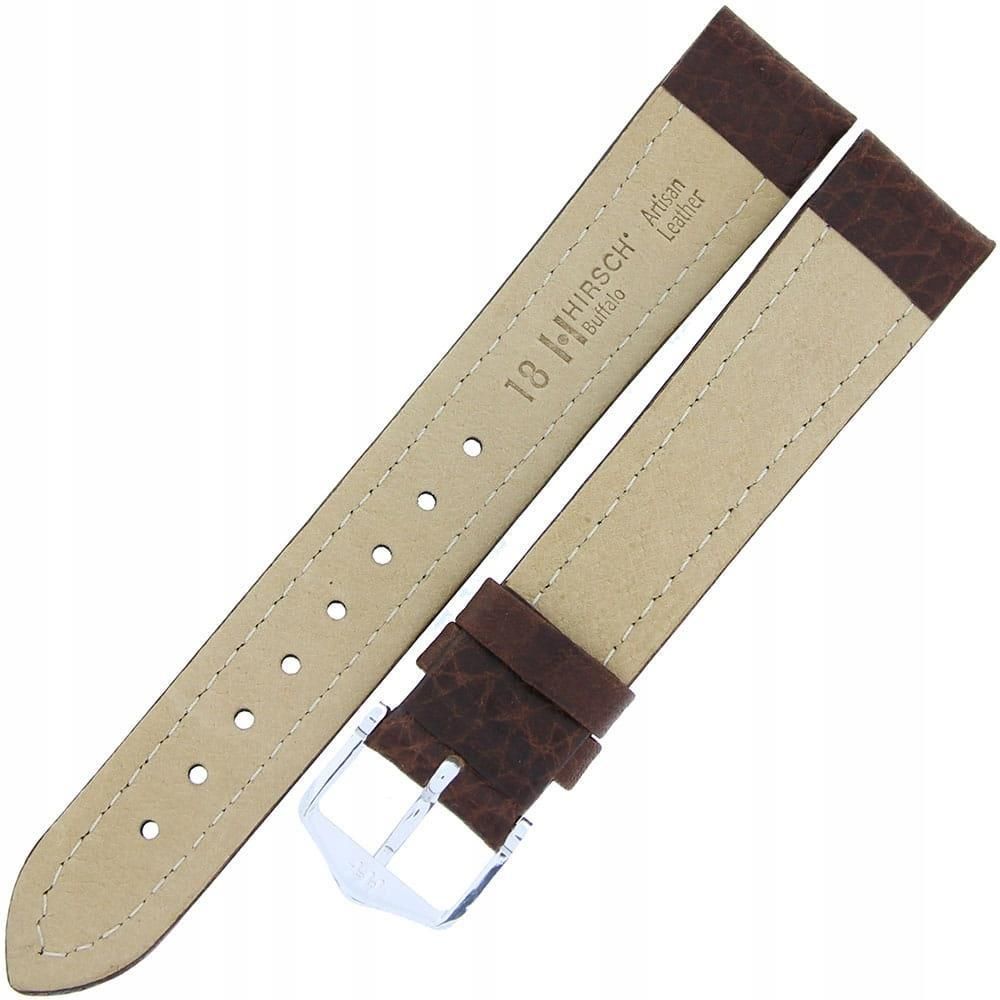 Hirsch Buffalo L 18Mm Średni Brąz Skórzany Pasek Do Zegarka - Ceny i ...