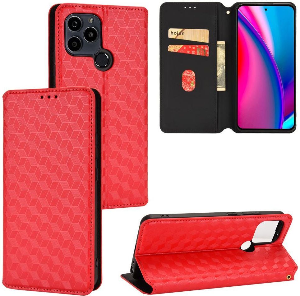 Etui Dla Blu G91S Wzór 3D Skóra Pu Portfel Zamknięcie Magnetyczne ...