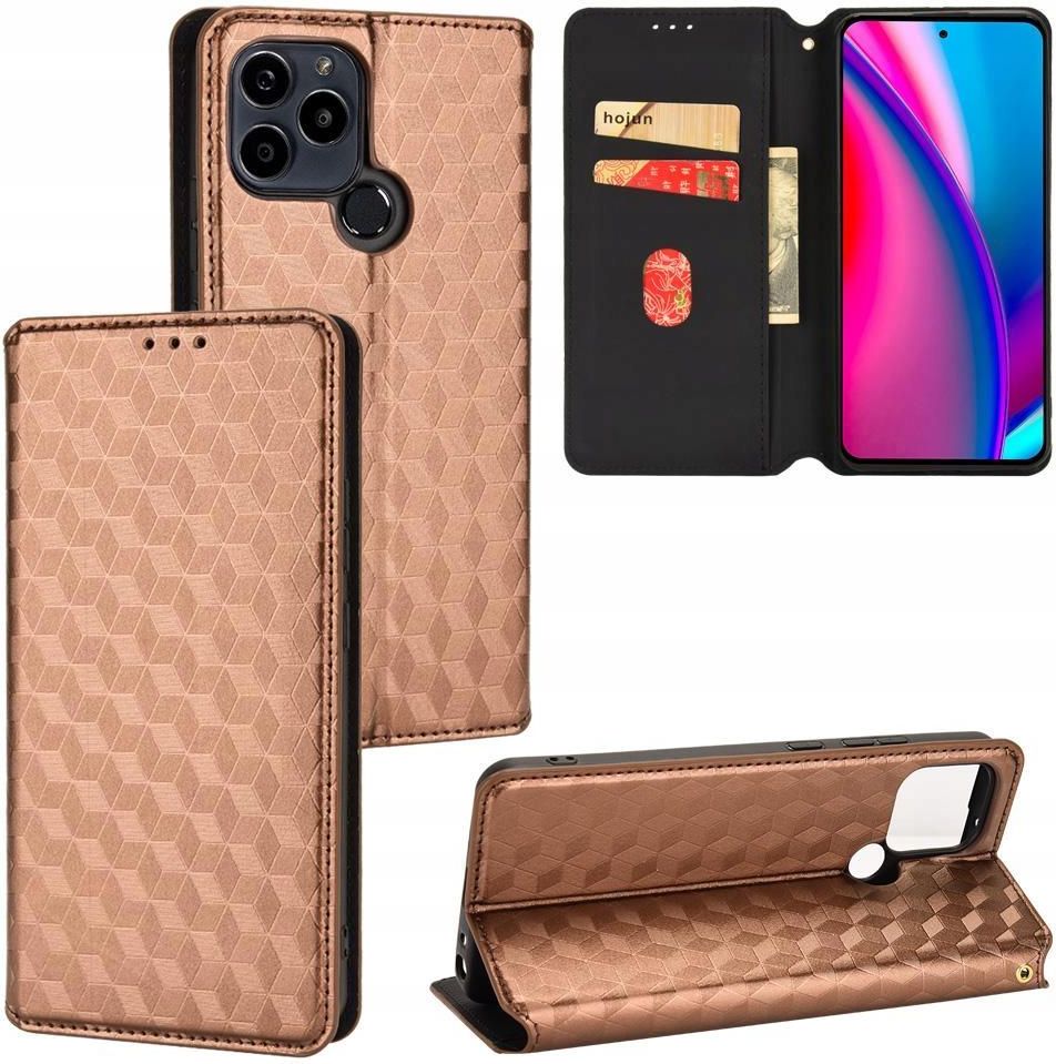 Etui Dla Blu G91S Wzór 3D Skóra Pu Portfel Zamknięcie Magnetyczne ...