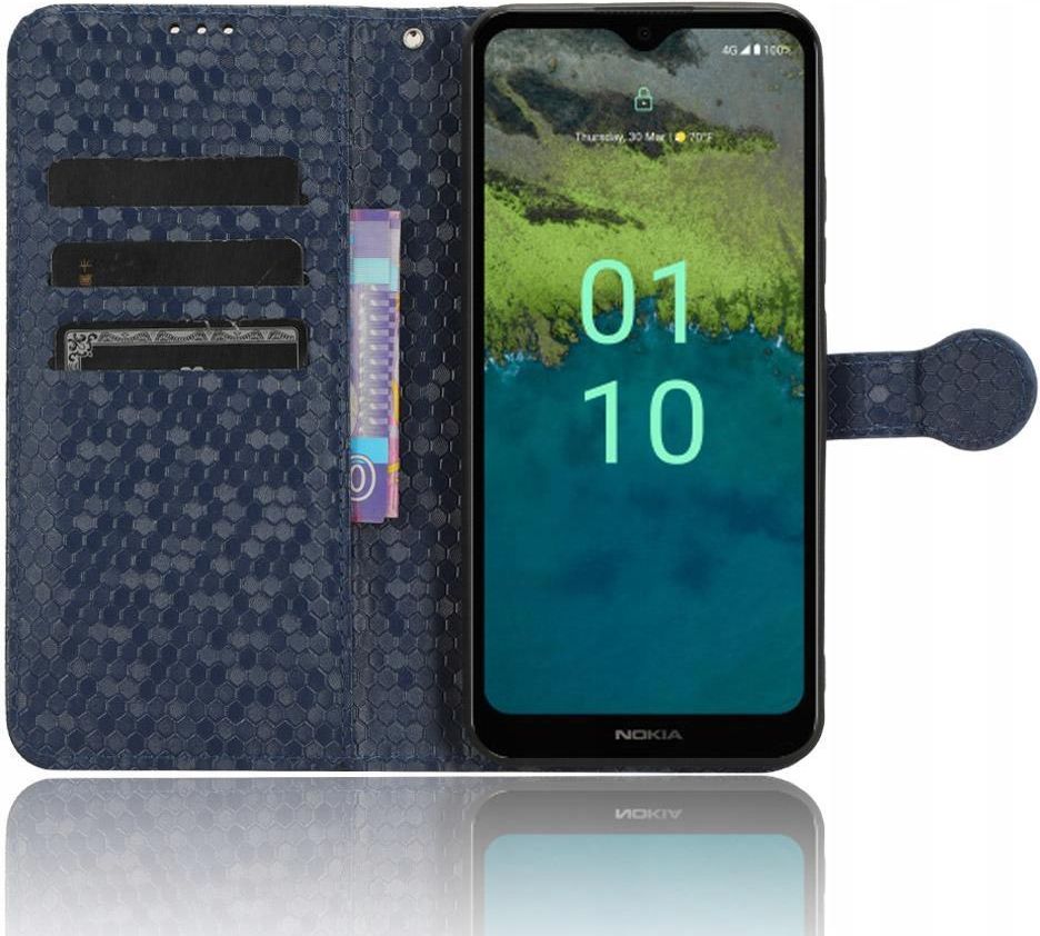 Sprawa Dla Nokia C110 4G Zapięcie Magnetyczne Skórzany Portfel Wzór ...