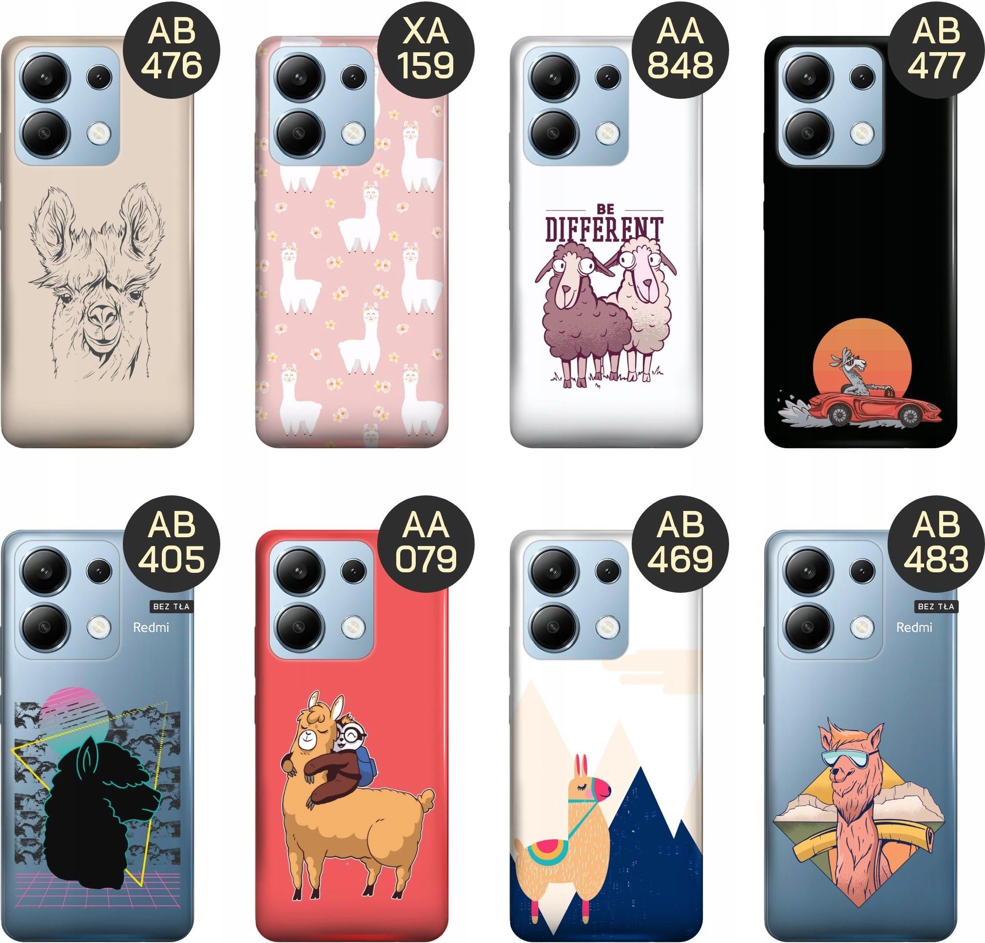 Etui Do Xiaomi Redmi Note 13 4G Lama Alpaka Andy Obudowa Pokrowiec ...