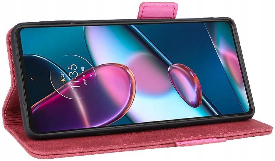 Etui Do Motorola Moto Edge X30 Pełna Ochrona Osłona Ochronna Skórzany ...