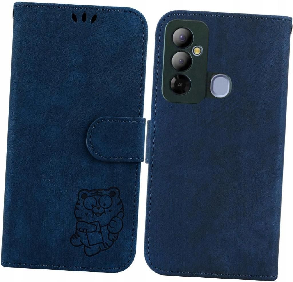 Etui Dla Tecno Pop 6 Go Osłona Uchwytu Kieszeń Na Karty Flip Folio Etui ...