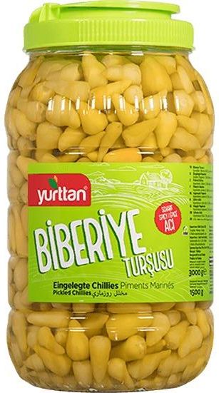 CICEK Biberye Papryczki Marynowane 1,5L - Pikantny dodatek z Turcji ...