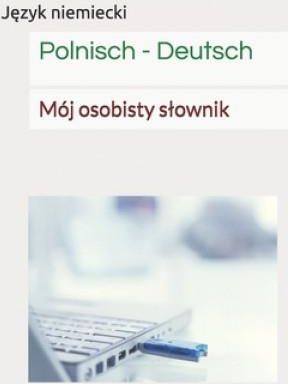 Polnisch - Deutsch: Mój osobisty slownik - Literatura obcojęzyczna ...