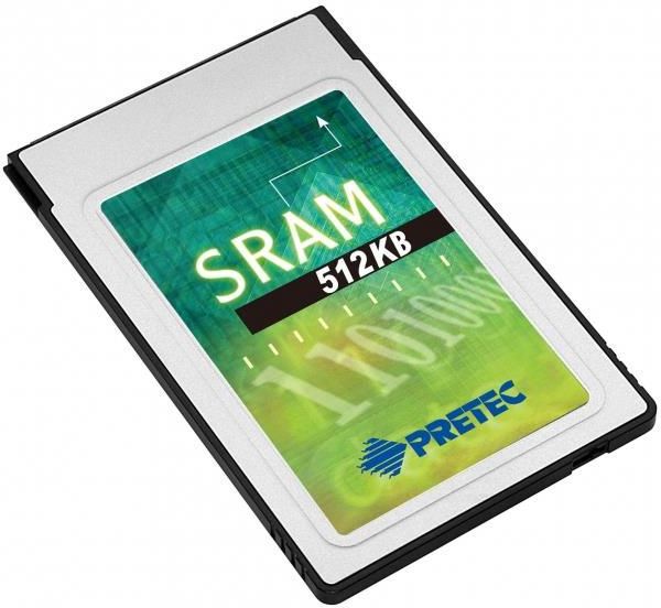PRETEC Pretec Ind. 512kB PCMCIA SRAM Card MB86187 -20°C +85°C (S65512-I ...