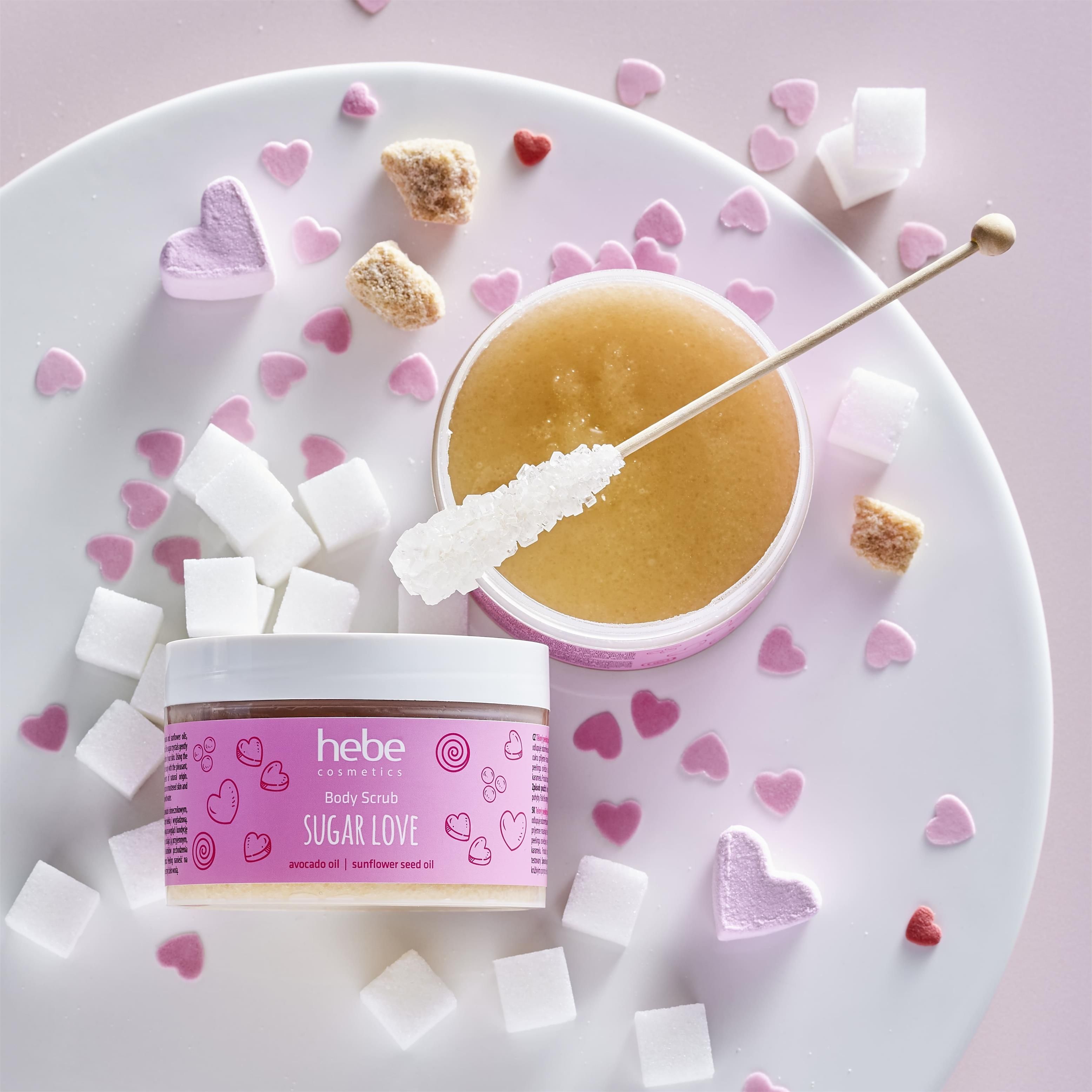 Hebe Cosmetics Sugar Love Body Scrub Cukrowy Peeling Do Ciała 300g ...