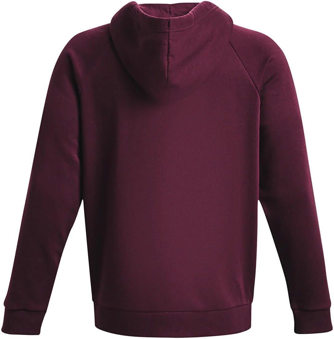 Under Armour Rival Fleece Fz Hoodie Dark Maroon - Ceny i opinie - Ceneo.pl