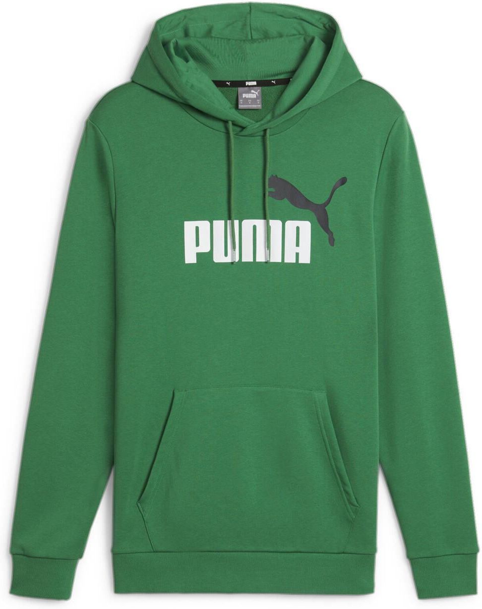 Bluza z kapturem męska Puma ESS + 2 COL BIG LOGO TR zielona 58676586 - Ceny i opinie - Ceneo.pl