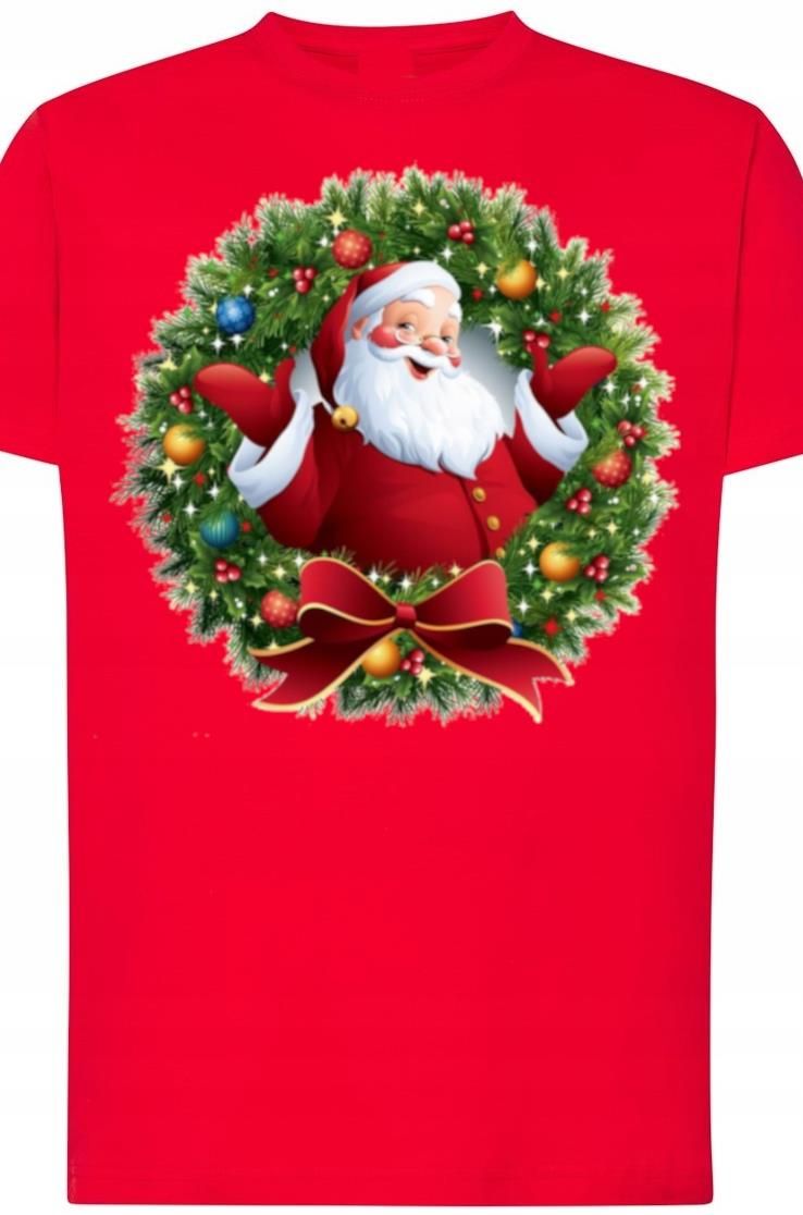 Świąteczny Mikołaj T Shirt Męski Modny R M Ceny I Opinie Ceneo Pl