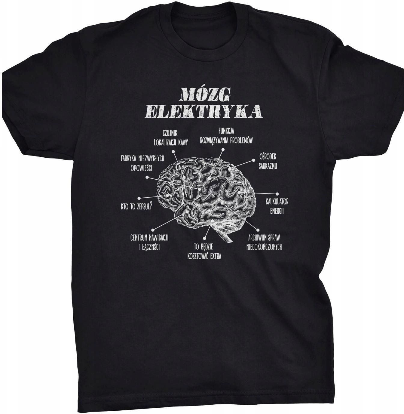 Koszulka Mózg Elektryka Śmieszny r. 3XL - Ceny i opinie - Ceneo.pl
