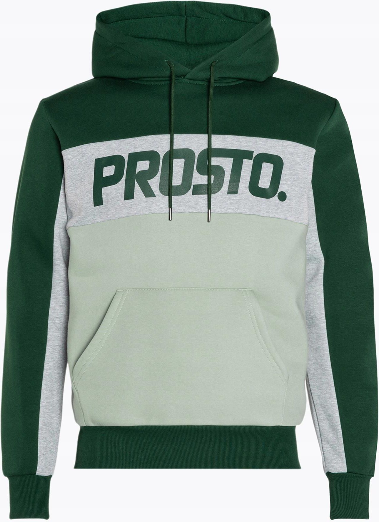 Bluza męska Prosto Hoodie Quazz green L - Ceny i opinie - Ceneo.pl