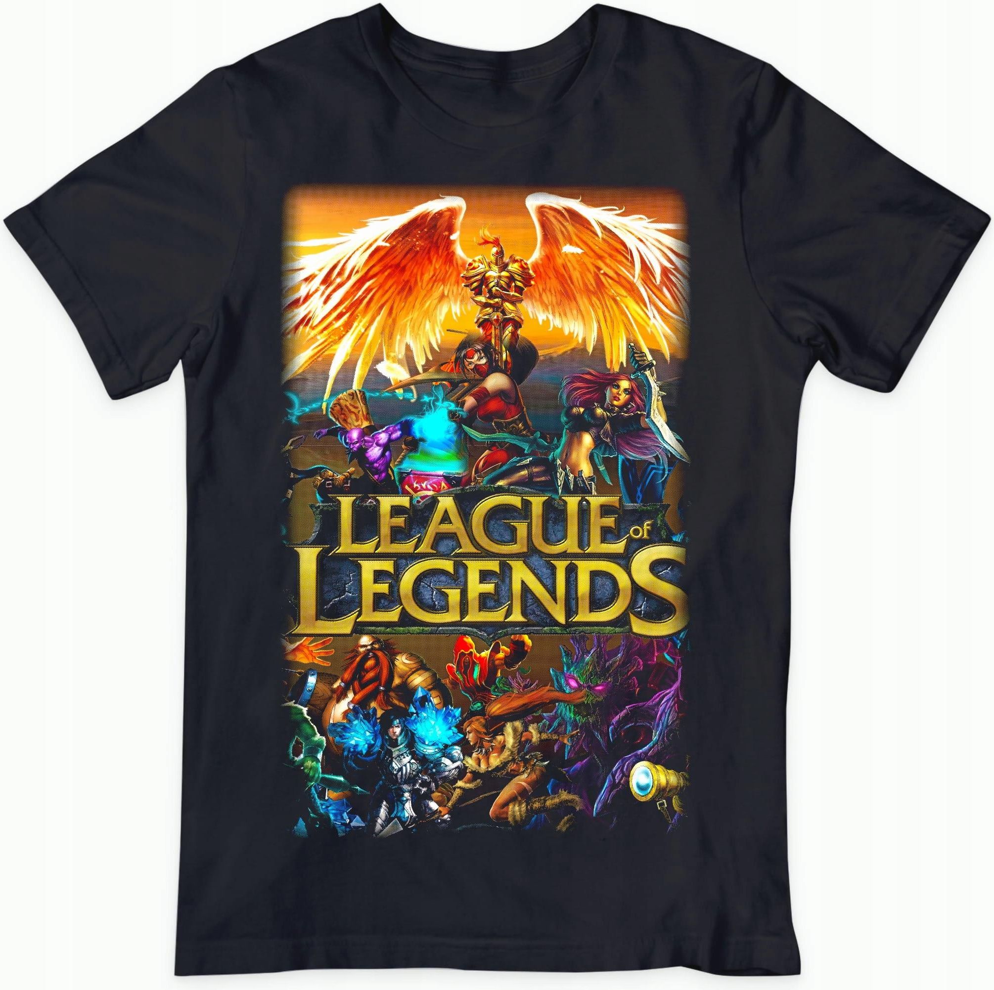 League of Legends Koszulka dla fana gry Rozm XL Męska T-shirt Męski ...