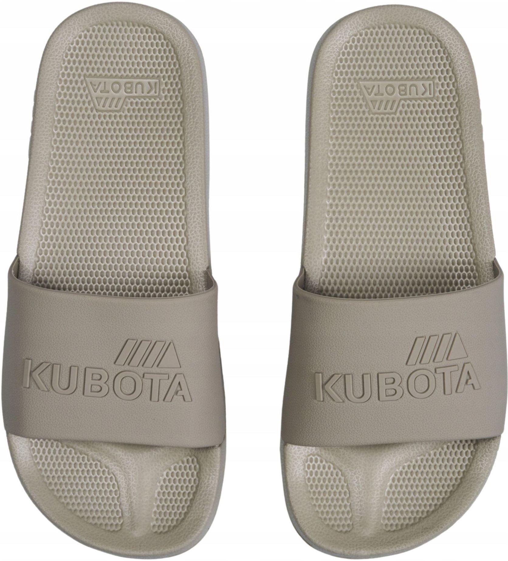 Klapki Męskie Kubota 42 Klapki Basenowe Beżowe Laczki Na Basen 42 ...
