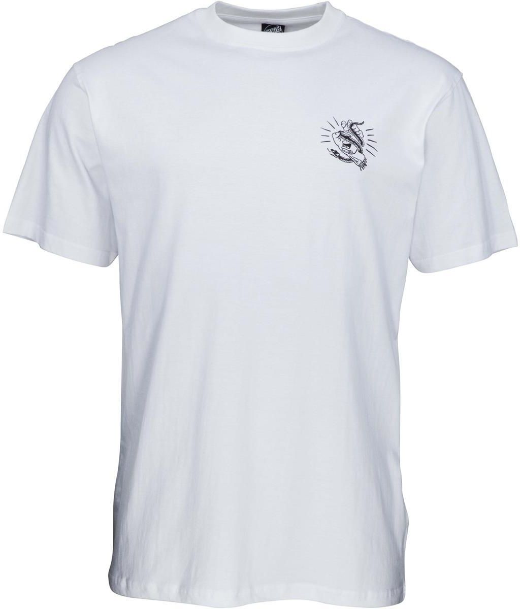 Koszulka SANTA CRUZ - Snake Bite T-Shirt White (WHITE) rozmiar: XL ...