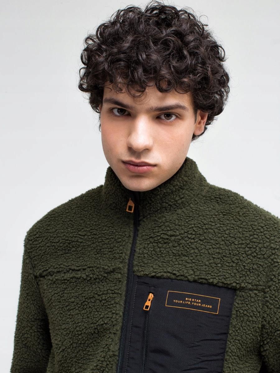 Big Star Bluza Męska Polar Khaki Kennedi M - Ceny i opinie - Ceneo.pl