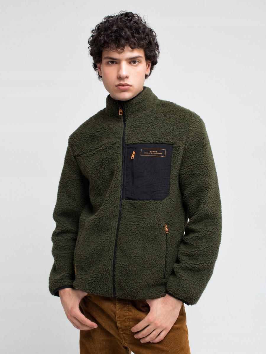 Big Star Bluza Męska Polar Khaki Kennedi M - Ceny i opinie - Ceneo.pl