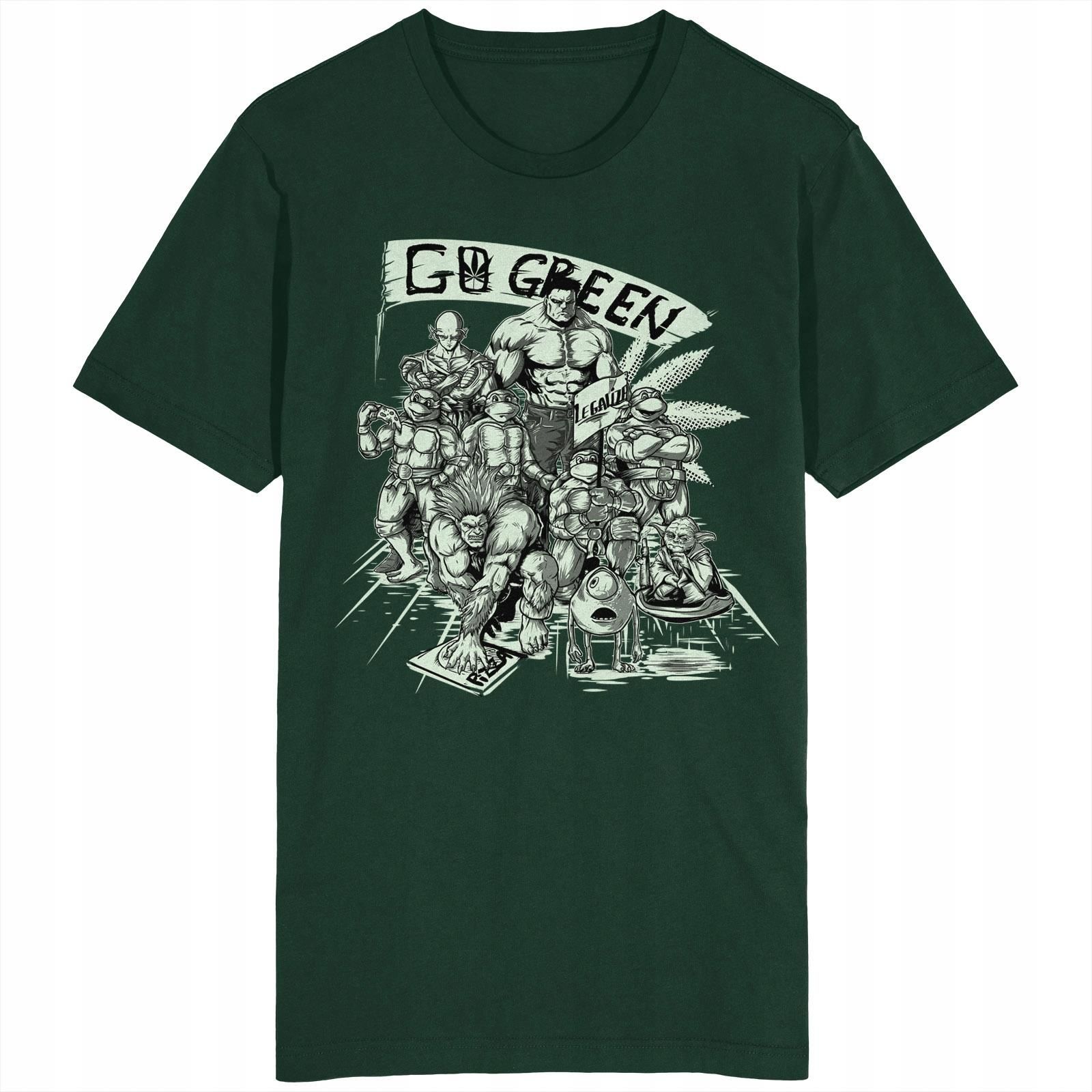 Go Green Koszulka Hulk Piccolo Yoda Ninja Turtles - Ceny i opinie ...
