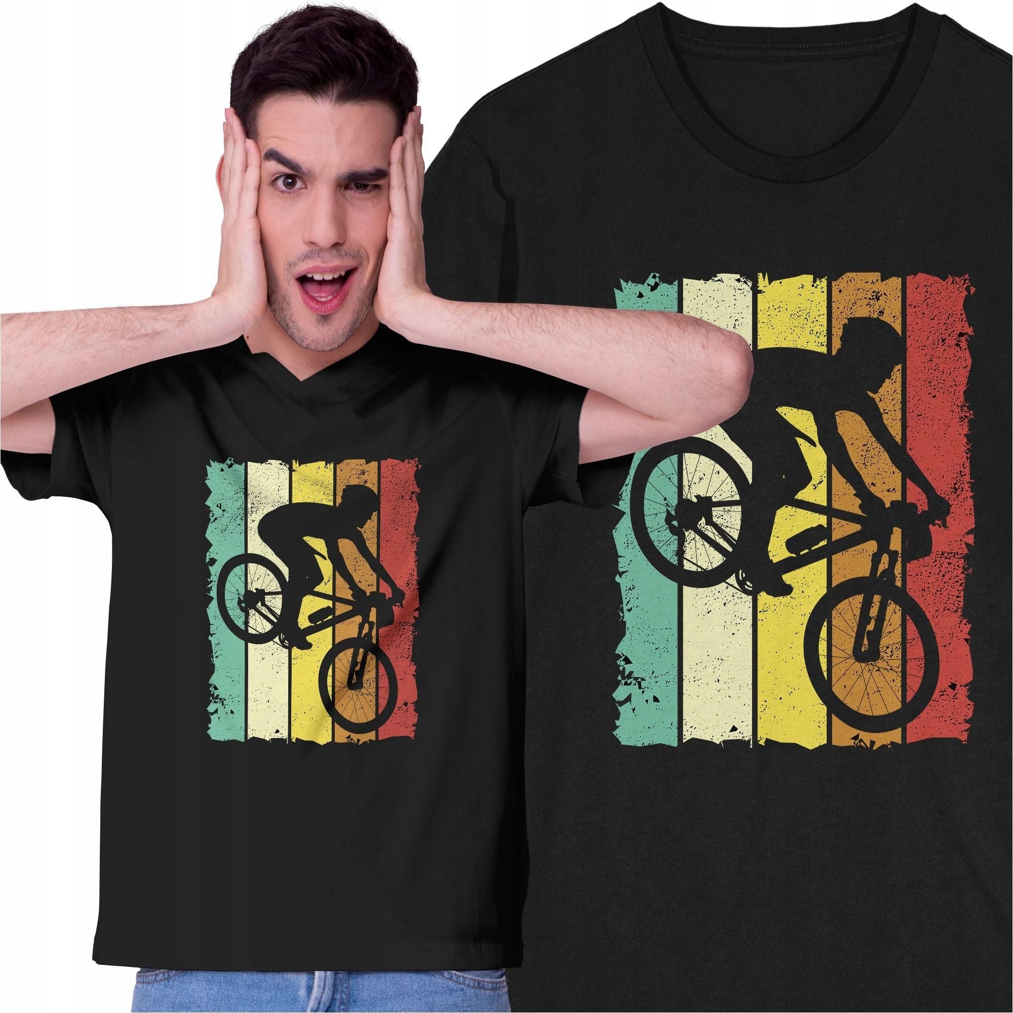 Koszulka Dla Rowerzysty Kolarza Rowerzysta Rower Górski Sport Góry ...