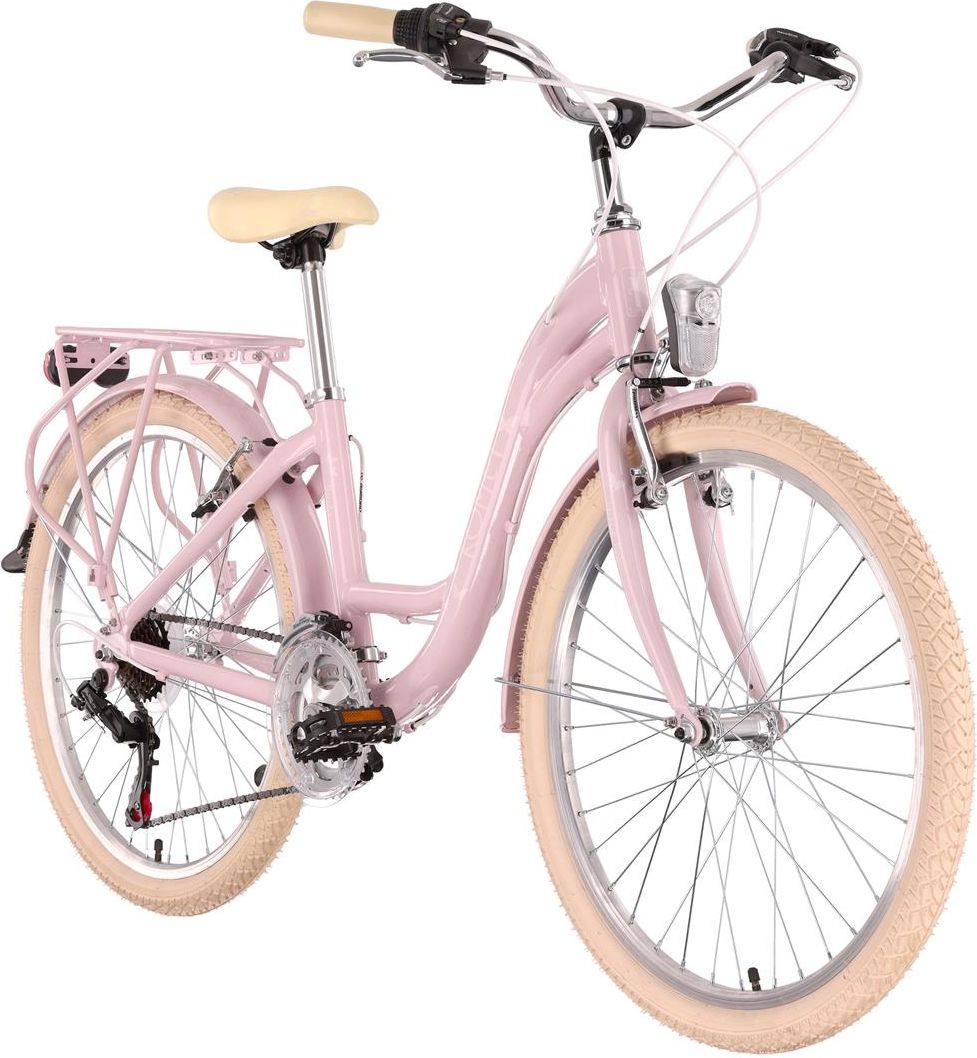 Romet Rower Dziecięcy Panda 1 Wrzosowy-Biały/Rozmiar Ramy: 13 Koła: 24 ...