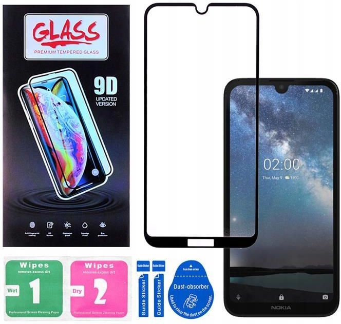 Szkło Hartowane 9D 9H Nokia 2.2 Ta-1183 Ta-1179 Ta-1191 Ta-1188 141 X ...