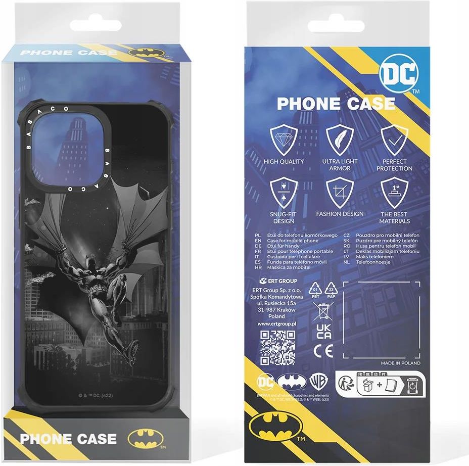 Etui do Apple Iphone 15 Batman 073 DC Magsafe Czarny - Etui na telefon ...