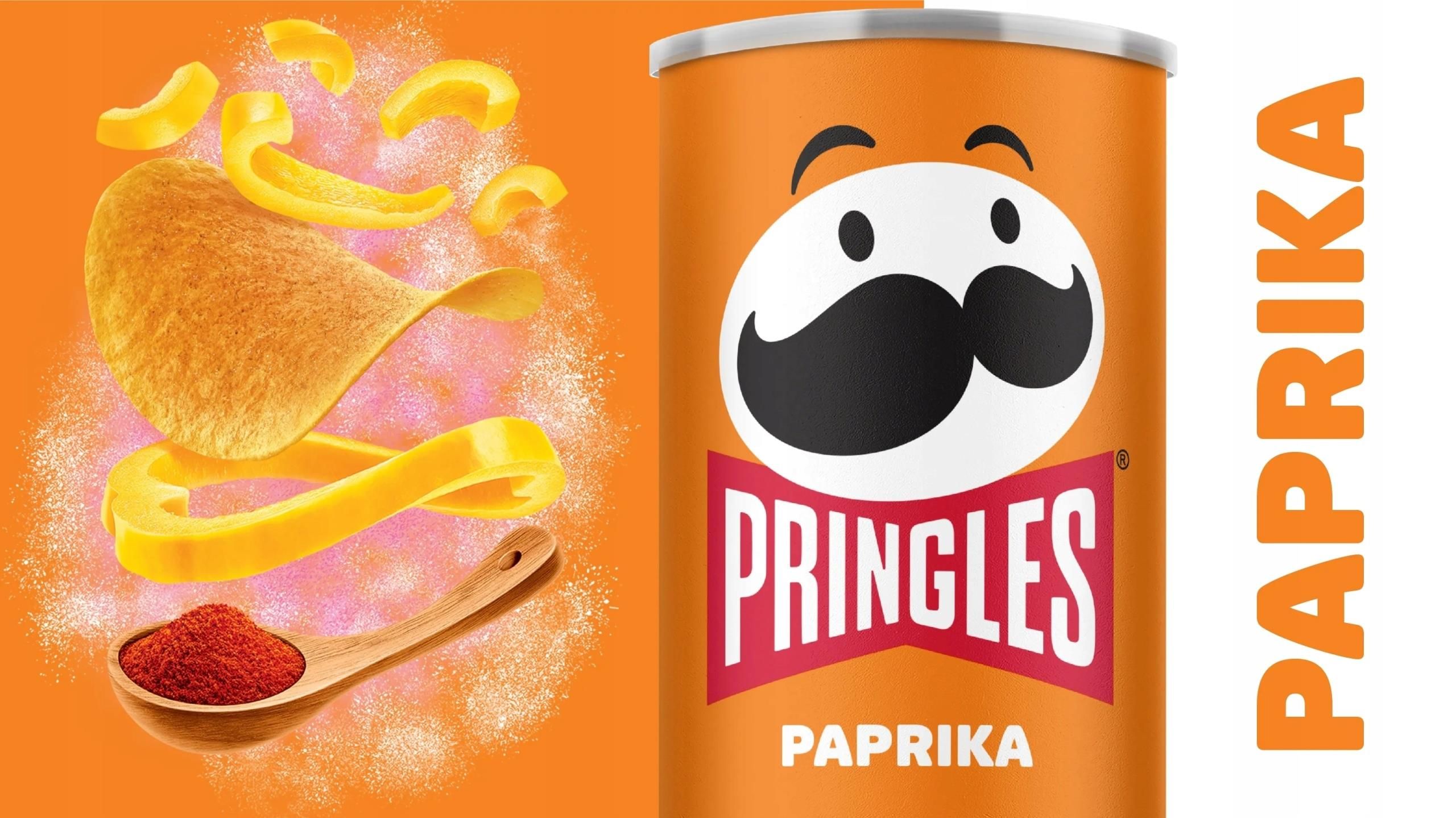 Pringles Chipsy Paprika 70g - Ceny i opinie - Ceneo.pl