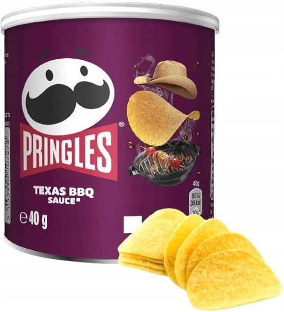 Pringles Chipsy Texas Bbq 40g - Ceny i opinie - Ceneo.pl