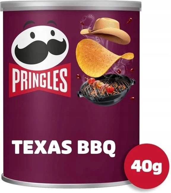 Pringles Chipsy Texas Bbq 40g - Ceny i opinie - Ceneo.pl