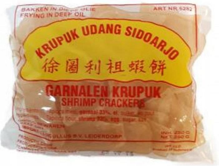 Finna Chipsy Prażynki Krewetkowe Do Smażenia 6X4Cm Krupuk Udang ...