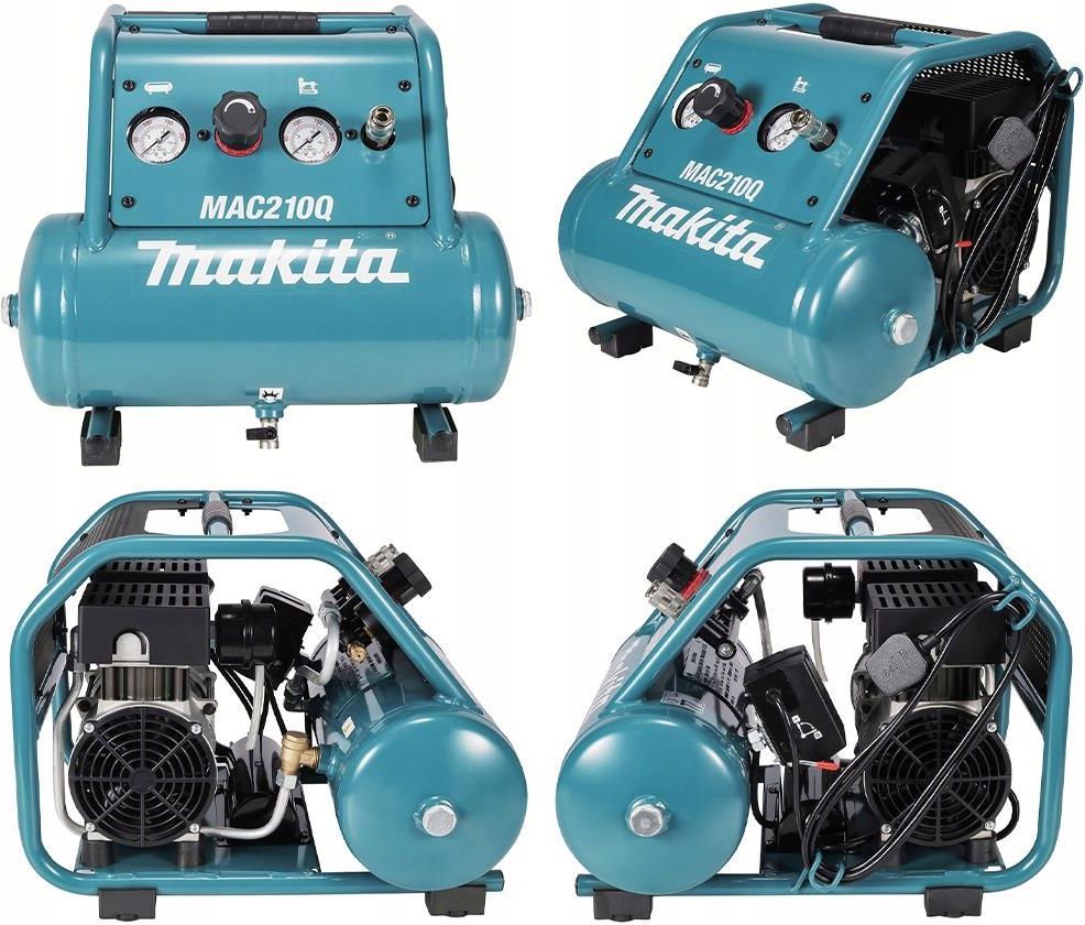 Makita Kompresor Bezolejowy 7,6l Mac210Q - Opinie i ceny na Ceneo.pl