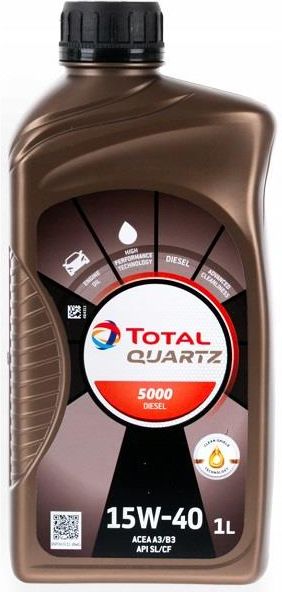 Total Quartz Diesel 5000 15W40 1l - opinie i ceny na Ceneo.pl