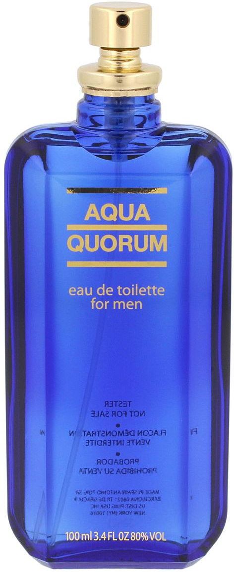 Antonio Puig Aqua Quorum for Men Woda toaletowa 100 ml spray TESTER ...