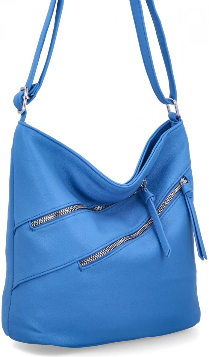 Modne Torebki Damskie Listonoszki firmy Herisson Niebieskie (kolory ...