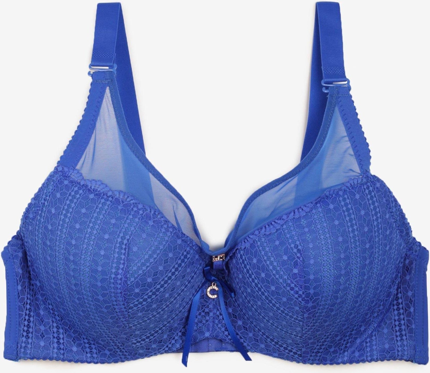 Renee Niebieski Biustonosz damski 90DD Full Cup - Ceny i opinie - Ceneo.pl