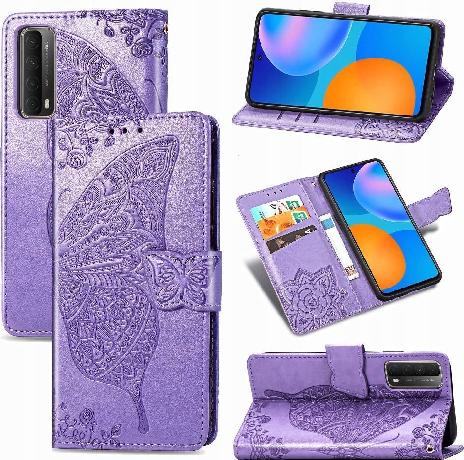 Etui Dla Huawei P Smart 2021 Wielokolorowy Skrzydło Motyl Portfel ...