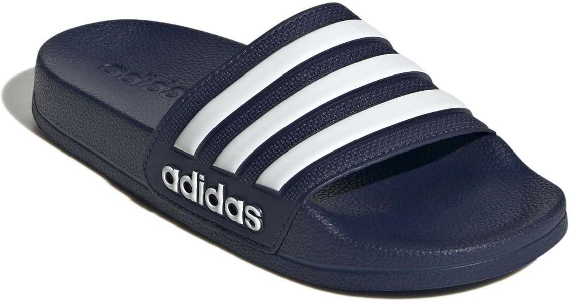 Kapcie dziecięce Adidas Adilette Shower K Rozmiar butów (UE): 37 / Kolor: ciemnoniebieski - Ceny ...
