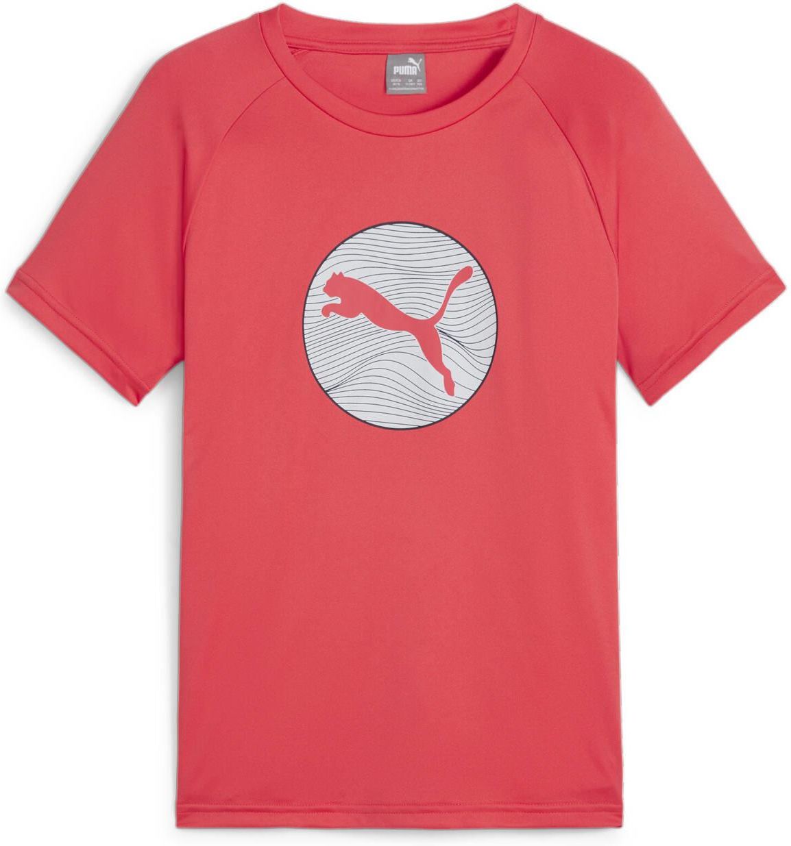 Koszulka chłopięca Puma ACTIVE SPORTS GRAPHIC czerwona 67921325 - Ceny ...