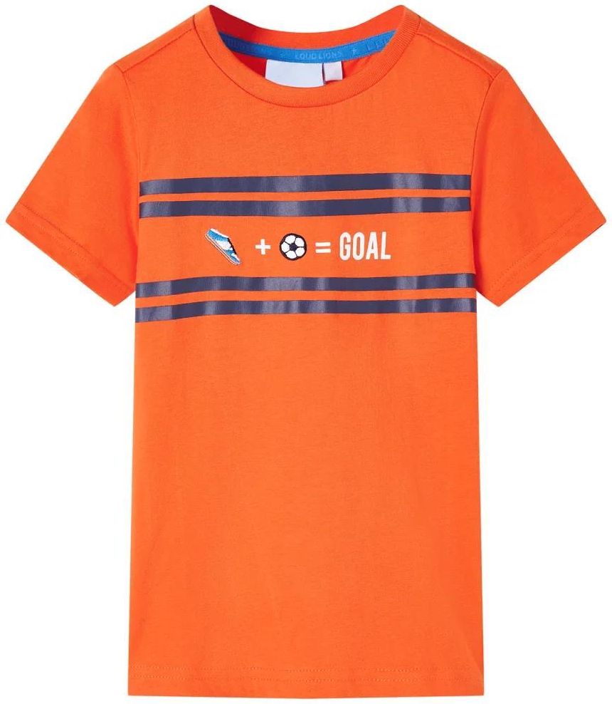 Koszulka dziecięca, ciemnopomarańczowa, 128 - Ceny i opinie - Ceneo.pl