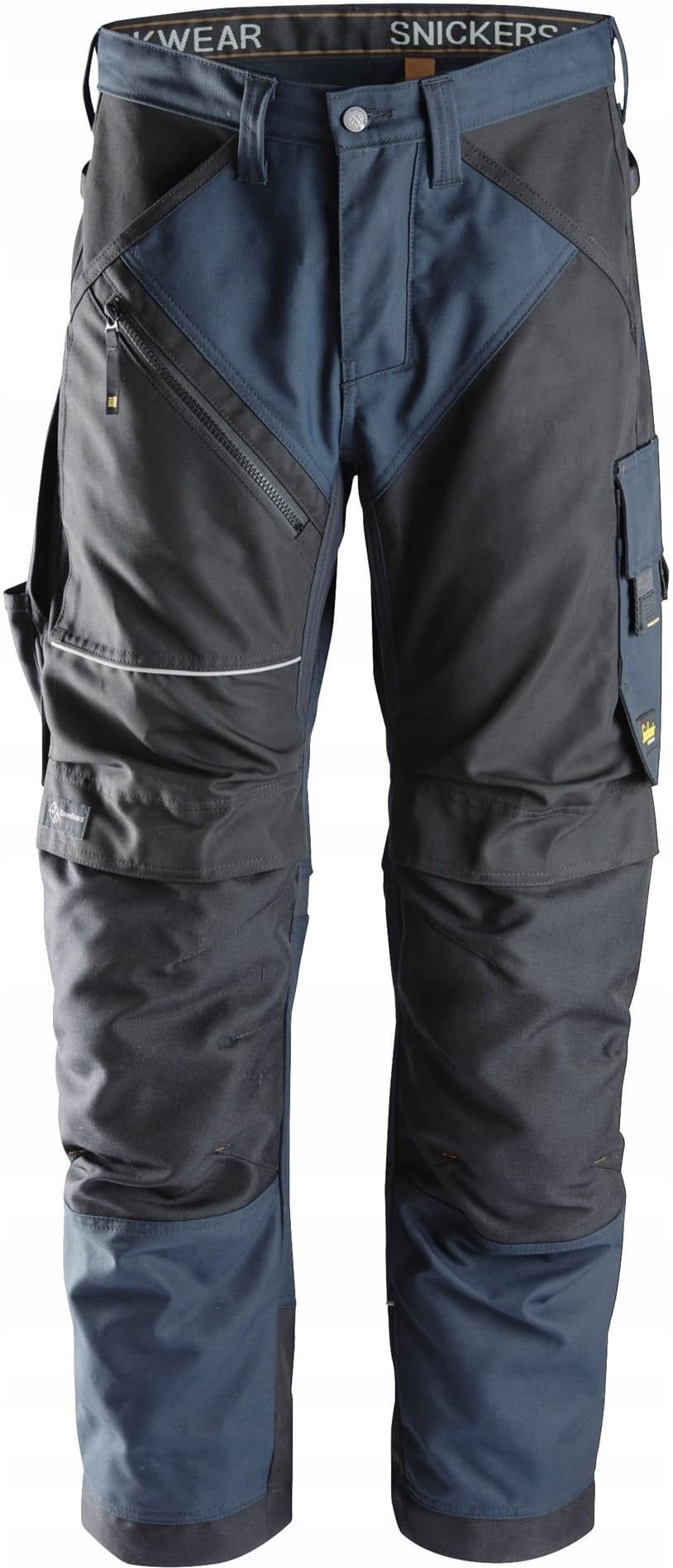Produkt Z Outletu: Spodnie Robocze Snickers 6303 Ruffwork Granatowe 48 ...