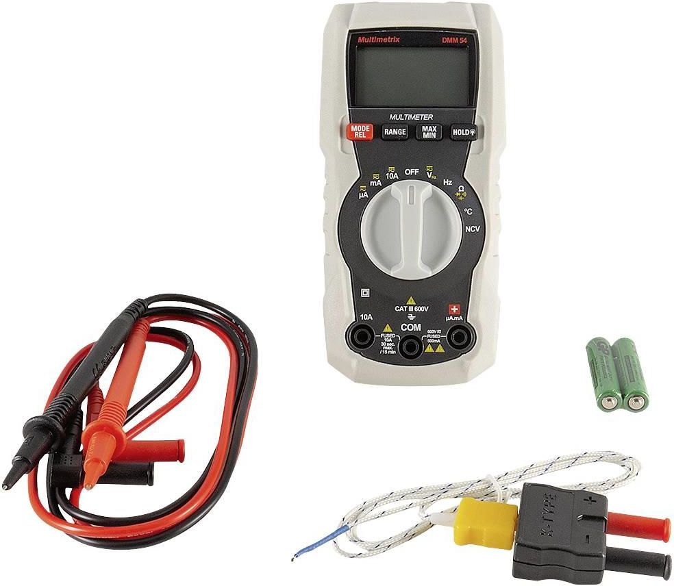 Miernik uniwersalny Multimetrix Multimetr Dmm 54 Cat Iii 600 V Dmm54 ...