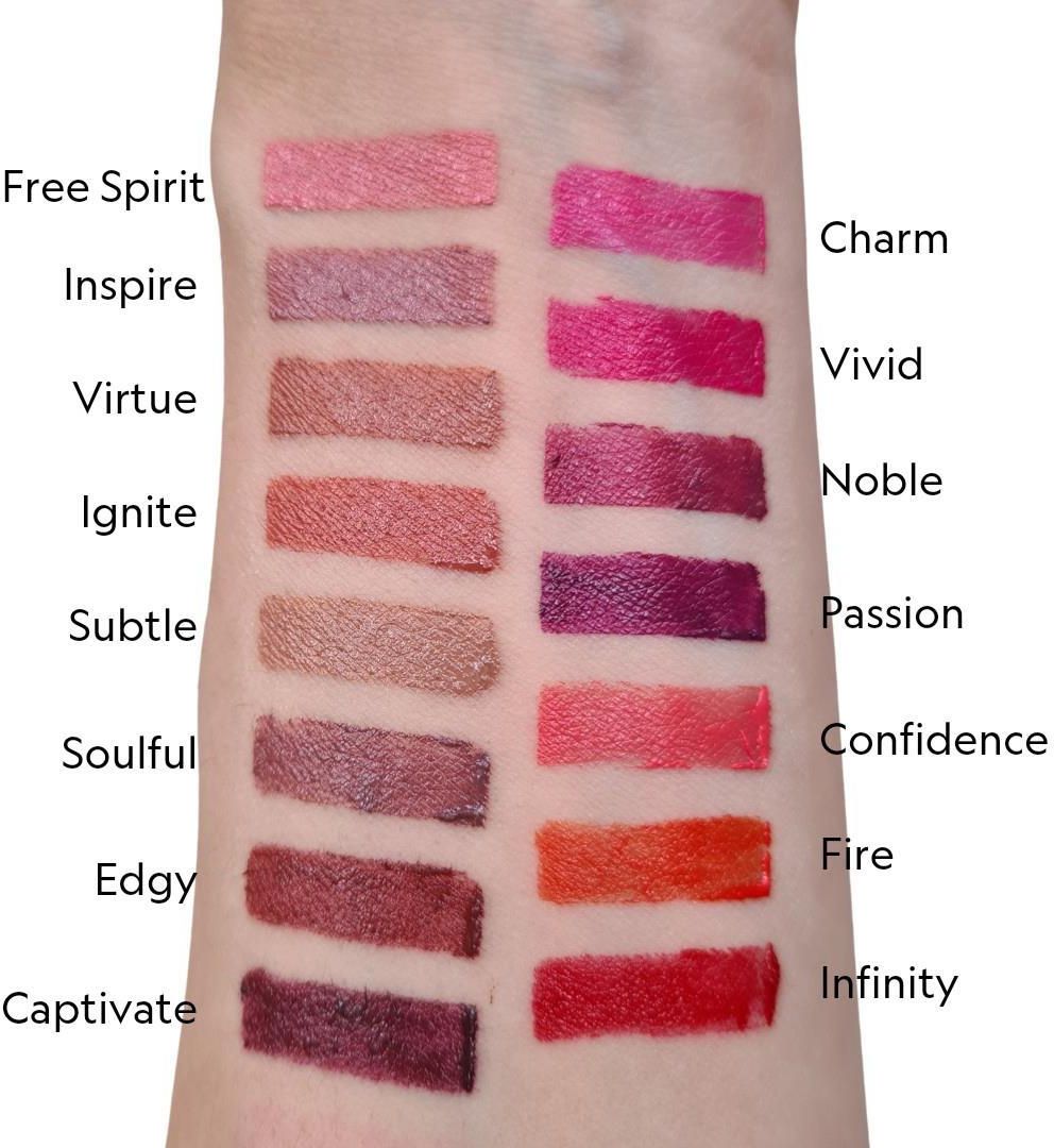 Yensa - Super 8 Vibrant Silk Lipstick - Nawilżająca pomadka do ust Fire ...